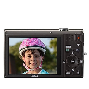 Nikon COOLPIX S6200 16 MP Digital Camera with 10x Optical Zoom NIKKOR ED Glass Lens and HD 720p Video (Silver)