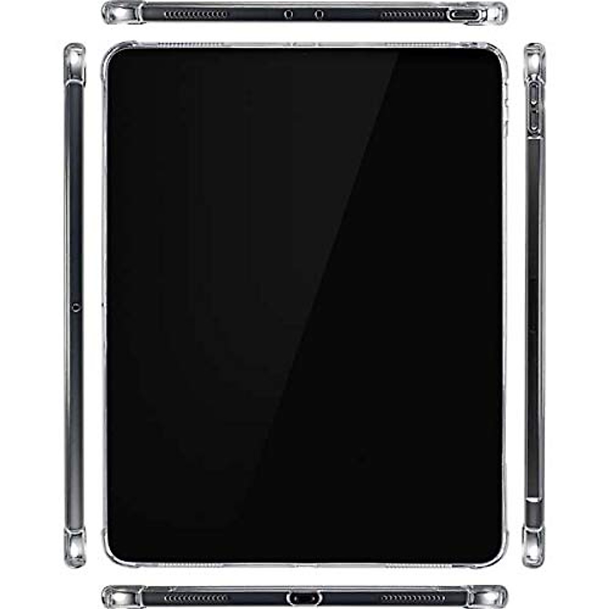 Skinit Clear Tablet Case Compatible with iPad Pro 11in (2020) Originally Designed South Africa Flag Distressed Design