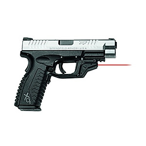 Crimson Trace LG-448 Laserguards with Red Laser, Heavy Duty Construction and Instinctive Activation for Springfield Armory XD and XD(M) Pistols, Defensive Shooting and Competition