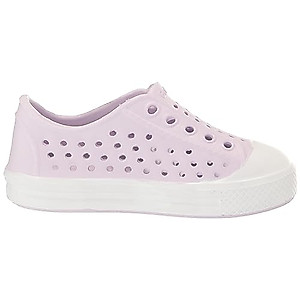 Gerber Kids Boys and Girls Toddler Light-Weight Pull-On Sneaker Crib Shoe, Purple, 6 US Unisex