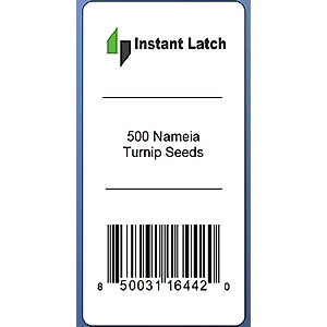 Instant Latch 500 Namenia Turnip Seeds | Non_GMO | Heirloom | Fresh Garden Seeds