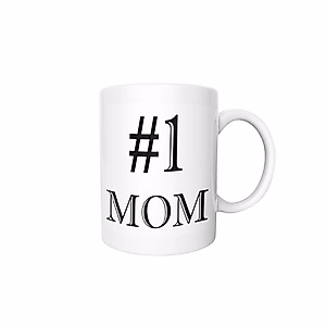 #1 Mom Coffee Mug | Worlds Best Mother Mug | Great Gift Idea for Mom Birthday Mothers Day etc | CM1046