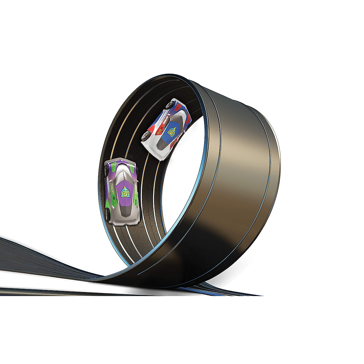 Scalextric Micro Stunt Loop The Loop Track Extension Pack 1:64 Slot Car Race Track G046