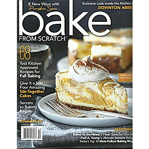 BAKE FROM SCRATCH MAGAZINE, 5 NEW WAYS WITH PUMPKIN SPICE SEP/OCT, 2019#5