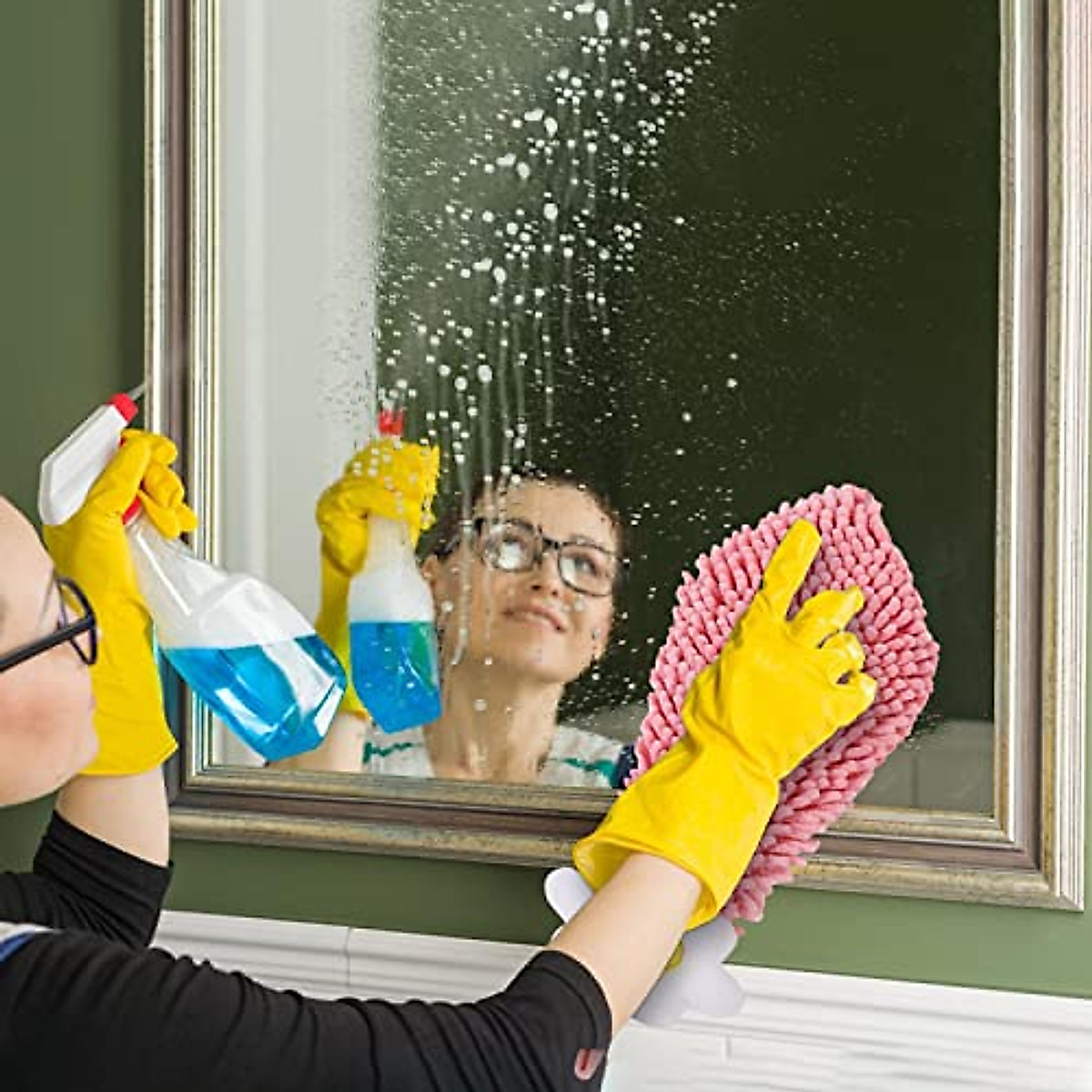 NGUMMS Chenille Hand Towel,Hanging Kitchen Towels,Kids Hand Towels Kitchen Hanging Hand Towels,Quick Dry Flower Towels Funny Cartoon Hand Towel for Kitchen, Absorbent Thick Hand Towel