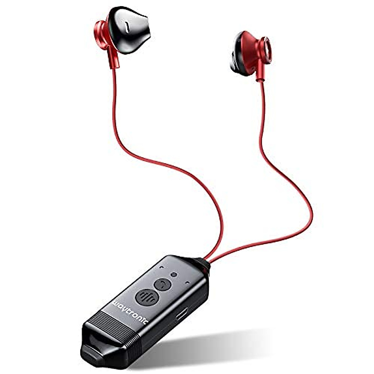 Wireless Bluetooth Call Recorder Device, Cellphone Phone Conversation Recording Headphone Voice Recorder Function Earphone for Android iPhone iPad Skype Whatsapp Audio Calls