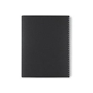 Blue Sky Smart Notes Professional Notebook, Wire-O Binding, 8.5" x 11", Black (14713)