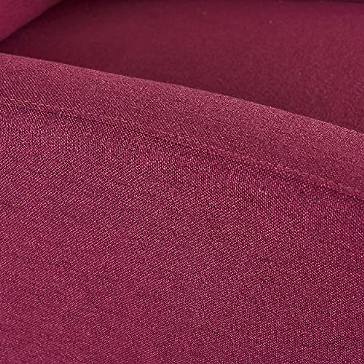 GDFStudio Christopher Knight Home Nievis Tufted Fabric Recliner, Deep Red / Dark Brown