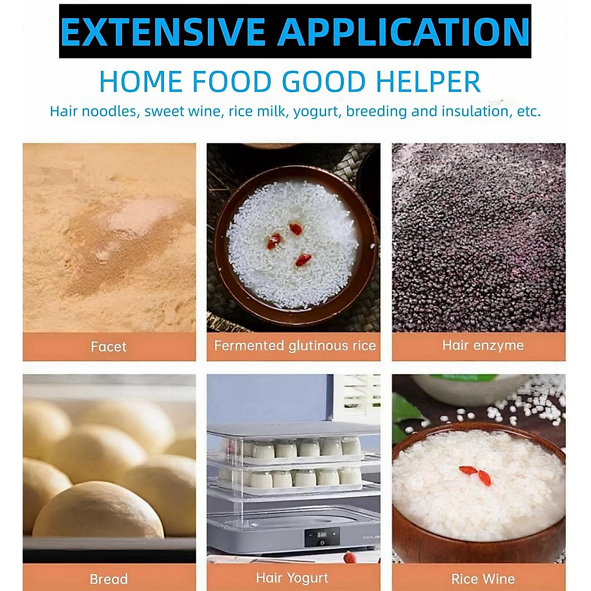 Dough Proofing Box, Versatile Dough Proofer with Precise Temperature Control for Baking & Fermentation for Making Bread, Yogurt, Natto and Handmade Soap