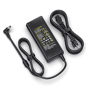 19.5V AC DC Adapter Charger for Sony Bravia TV W600B KDL-40R510C KDL-40W600B KDL-40W600D KDL-32W600D KDL55W650D KDL48W600B KDL-32W700B KDL-48R510C KDL-40S4100 KDL-40S4100 TV Power Supply Cord