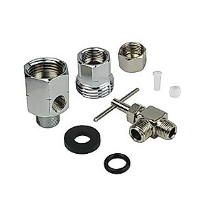 APEC Water Systems SADDLE-FEED-1238 Water Systems Feed Water Adapter 1/2" & 3/8" for Under Sink System