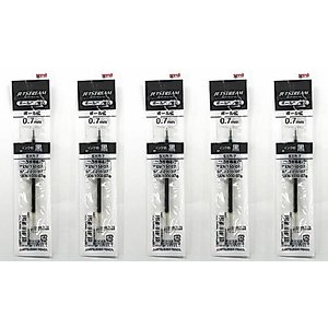 uni-ball Jetstream Fine Point Roller Ball Pens Refills for Standard Pen Type -0.7mm-black Ink-value Set of 5