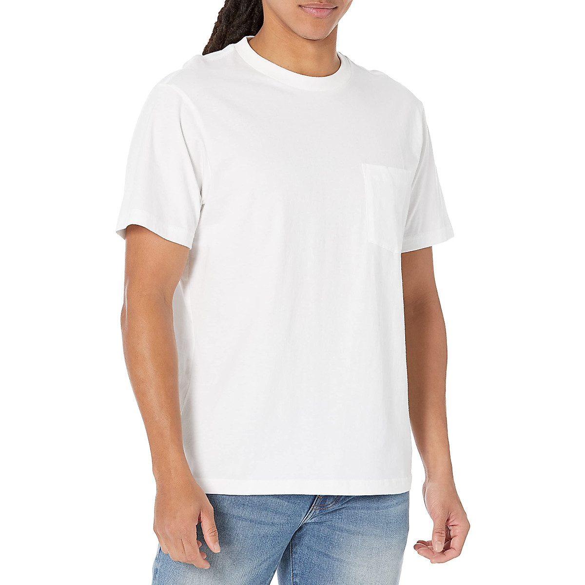 GAP mens Pocket Tee T Shirt, White V2 Global, X-Small US