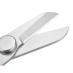 Leetop Gardening Flower Scissors Bonsai Pruning Shears for Home Garden Flower Shop Floral Branch Trimming Pink Scissor