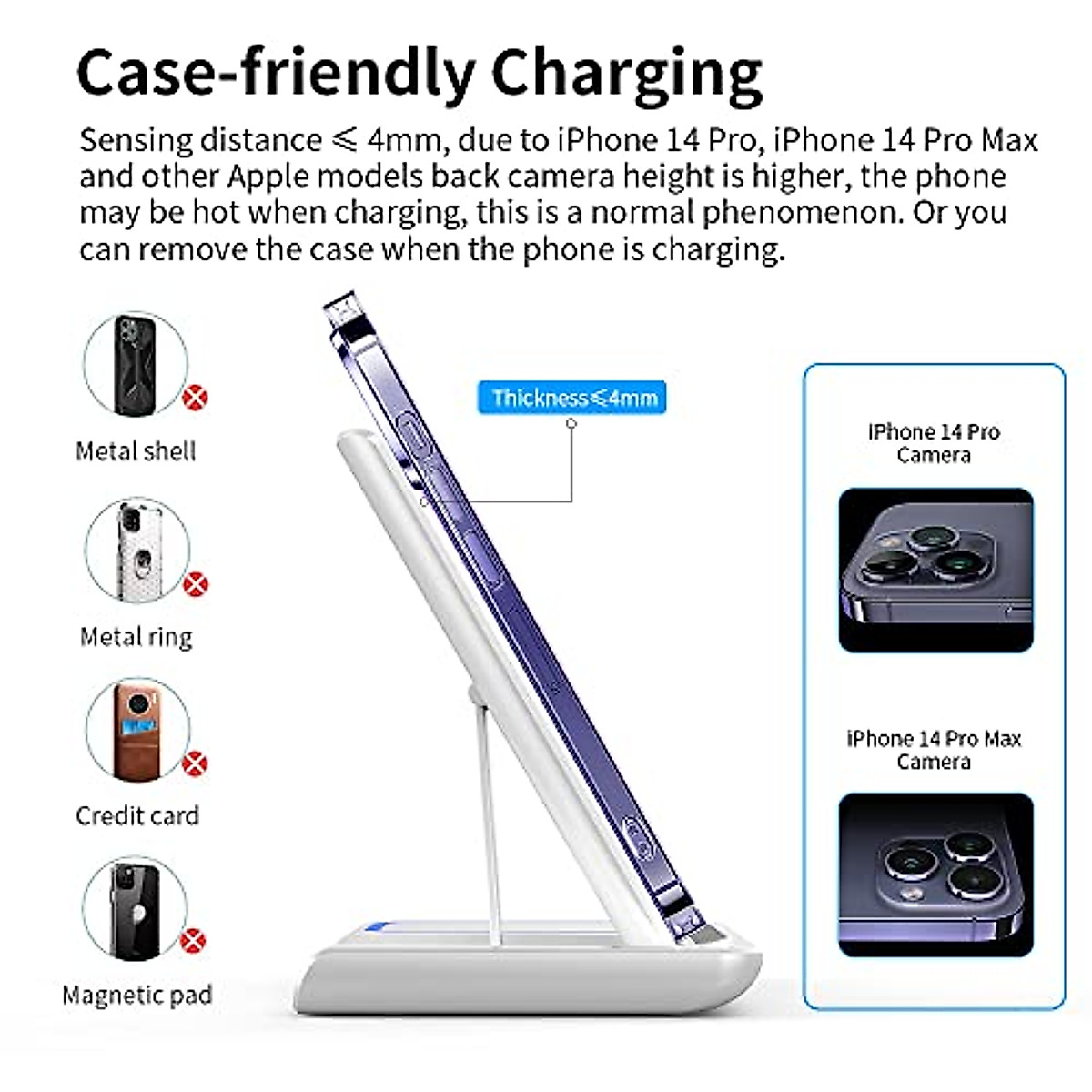 Wireless Charger,RUI MAI LAI 3 in 1 Wireless Charger Station for Apple iPhone/iWatch/Airpods,iPhone 13/12/11 (Pro, Pro Max)/XS/XR/XS/X/8(Plus),iWatch 7/6/SE/5/4/3/2,AirPods 3/2/pro