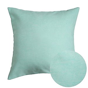 Deconovo 24 Inch Summer Pillow Covers Pack of 2 Green Pillowcase Covers Square Throw Pillow Cover for Bed Sofa Pillow 24 x 24 Inch Grass Green Set of 2 No Pillow Insert