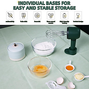 3 Speed Hand Mixer with Flex Edge Beaters-HM903 (Green)