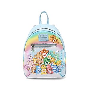 Loungefly Care Bears Vintage Rainbow Mini Backpack