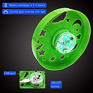 Waitahug Light up Terrarium Kit for Kids with LED Light on Lid - Stem Plant Educational Toys - DIY Your own Mini Garden in a Jar which Glows at Night - Stem Toys - Gardening Gifts for Kids Age 4-12