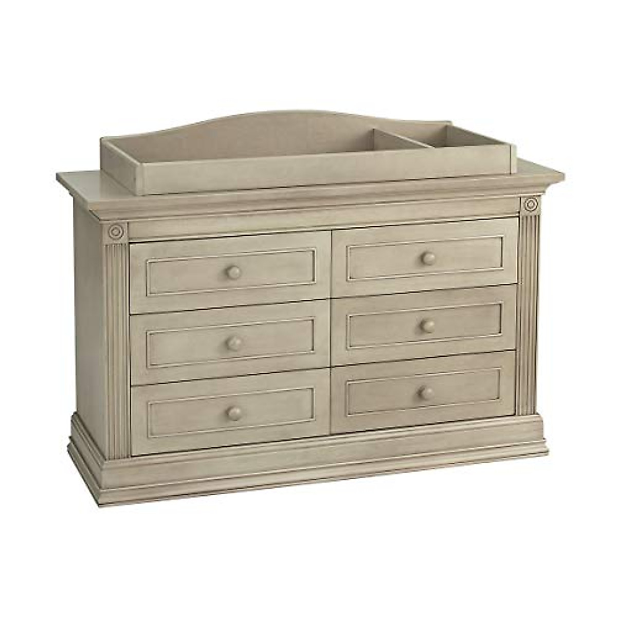 Baby Cache Natural Hardwood Changing Station Table Topper | Montana Collection | Driftwood