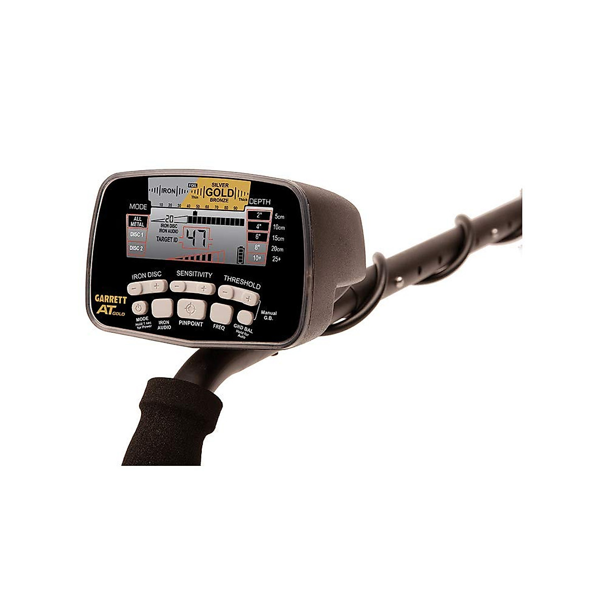 Garrett 1140680 at Gold Waterproof Metal Detector with Headphones