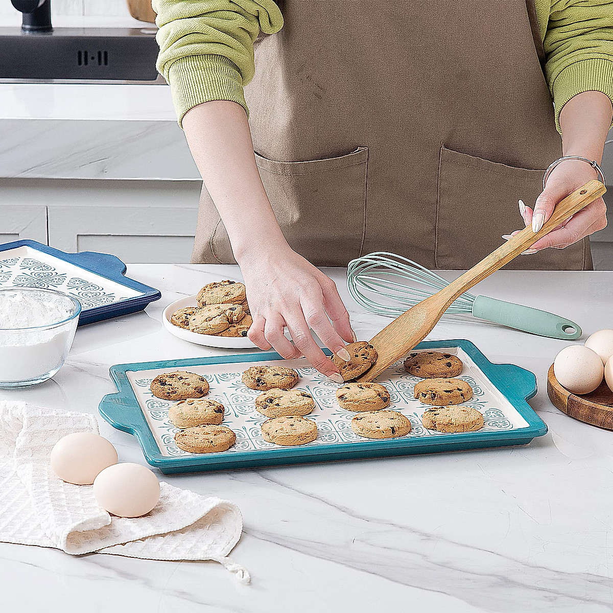 Wisenvoy Cookie Sheets Sheet Pan Cookie Sheet Cookie Sheets for Baking