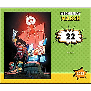 Sonic the Hedgehog Comic Collection 2023 Day-to-Day Calendar
