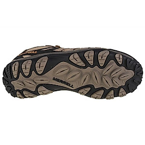 Merrell Men's J037141W Accentor 3 Mid Wp Hiking Shoe, Pecan, 8.5 W