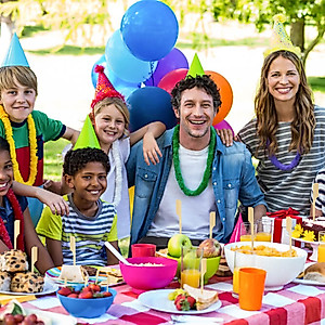 360 PCS Bamboo Skewers, 4.7 Inches Wooden Skewers, Skewers for Appetizers Wide Flat Paddle, Skewer Sticks for Cocktail Fruit BBQ Sandwich Drink Party Supplies