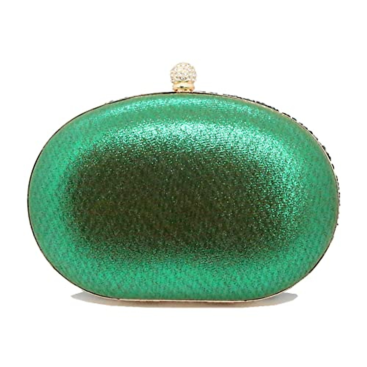 Green Purses for Women,Clutch Purses for Women Wedding Party Rhinestone Evening Bag Bridal Diamond Handbag (green)