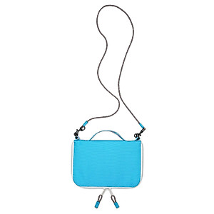 KAVU Jet City Bifold Wallet Crossbody Travel Organizer-Splash