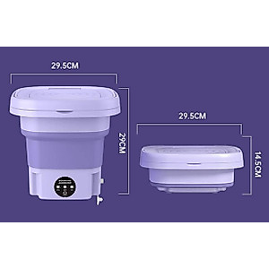 Little Washing Machine，Folding Washing Machine Mini Portable Household Fully Automatic Washing And Stripping Integrated Cleaning Machine