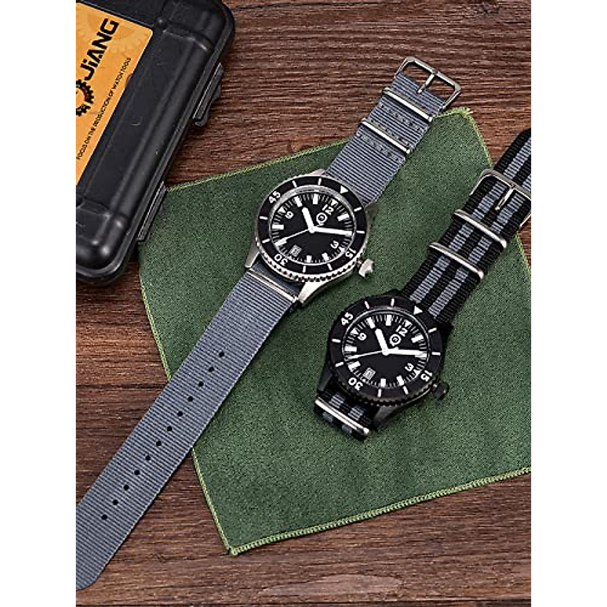 QM Brand Men Watch Diving Outdoor Luxury Design Luminous Army UDT Military 300M Masculino QM8020 Quartz (QM8020A 12)