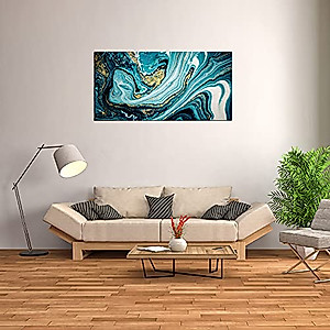 XXMWallArt FC2775 Abstract Texture Wall Art Marble Vortex Canvas Prints Painting for Living Room Bedroom Kitchen Home and Office Wall DecorWall Decor Home Decor