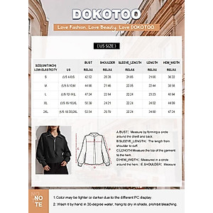 Dokotoo Womens Casual Half Zip Pullover Sweatshirts Long Sleeve Workout Tops Fall Comfy Cropped Loose Quarter Zipper Sweatshirt Jackets Winter Clothes 2023 Trendy Outfits White Mdeium