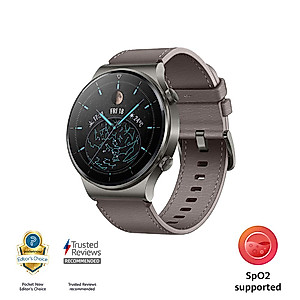 HUAWEI Watch GT 2 Pro Smart Watch 1.39 inch AMOLED Touchscreen SmartWatch, 14 Days Battery Life, Heart Rate Tracker, Blood Oxygen Monitor, GPS Waterproof Bluetooth Calls for Android, Nebula Gray