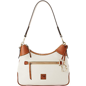 Dooney & Bourke Handbag, Pebble Grain Hobo Shoulder Bag - White
