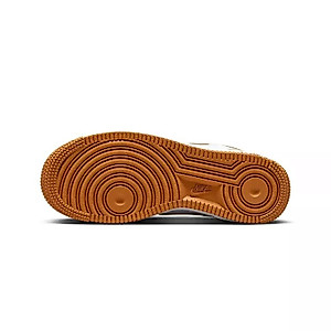 Nike Air Force 1 GS White/Desert Ochre Size 6