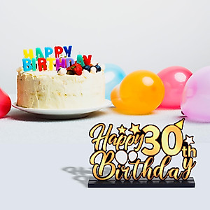 3 Pieces Happy 50th Birthday Party Table Decorations-Born in 1974, Cheer To 50 Years Table Centerpiece Sign Wooden Birthday Presents Congrats for Birthday Party Dinner Table Topper Favors