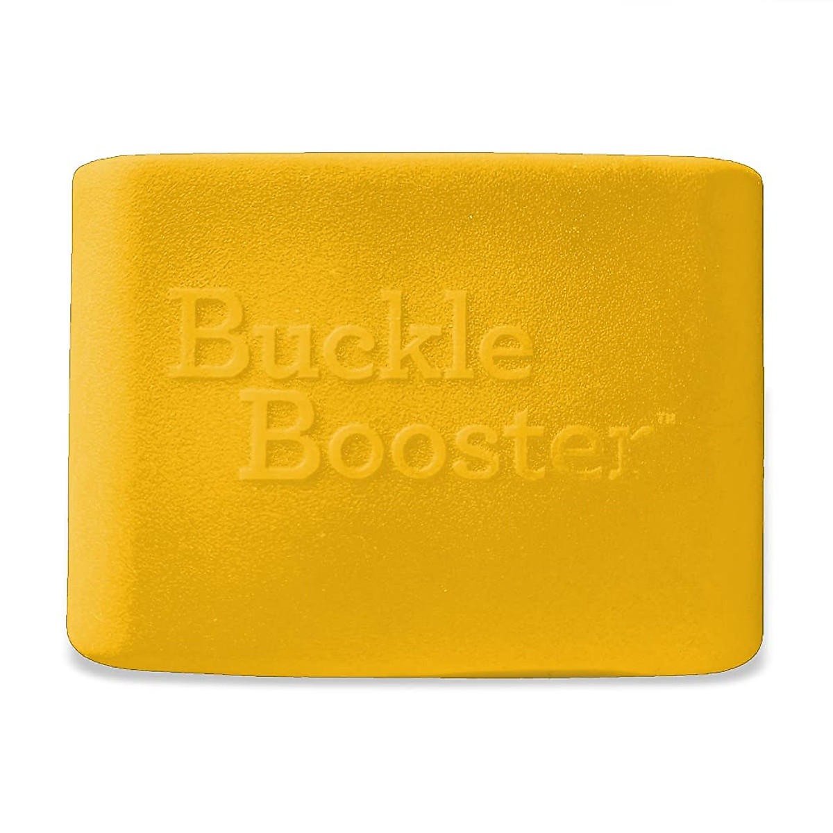 Seat Belt Buckle Booster™ Yellow (BPA Free) - Raises Your Seat Belt for Easy Access - Stop Fishing for Buried Seat Belts - Makes Receptacle Stand Upright Buckling (3)