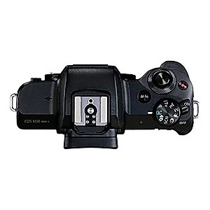 Camera EOS M50 II Mirrorless Camera Digital Camera with Ef-m 15-45mm F / 3.5 Lens Digital Camera (Color : W)