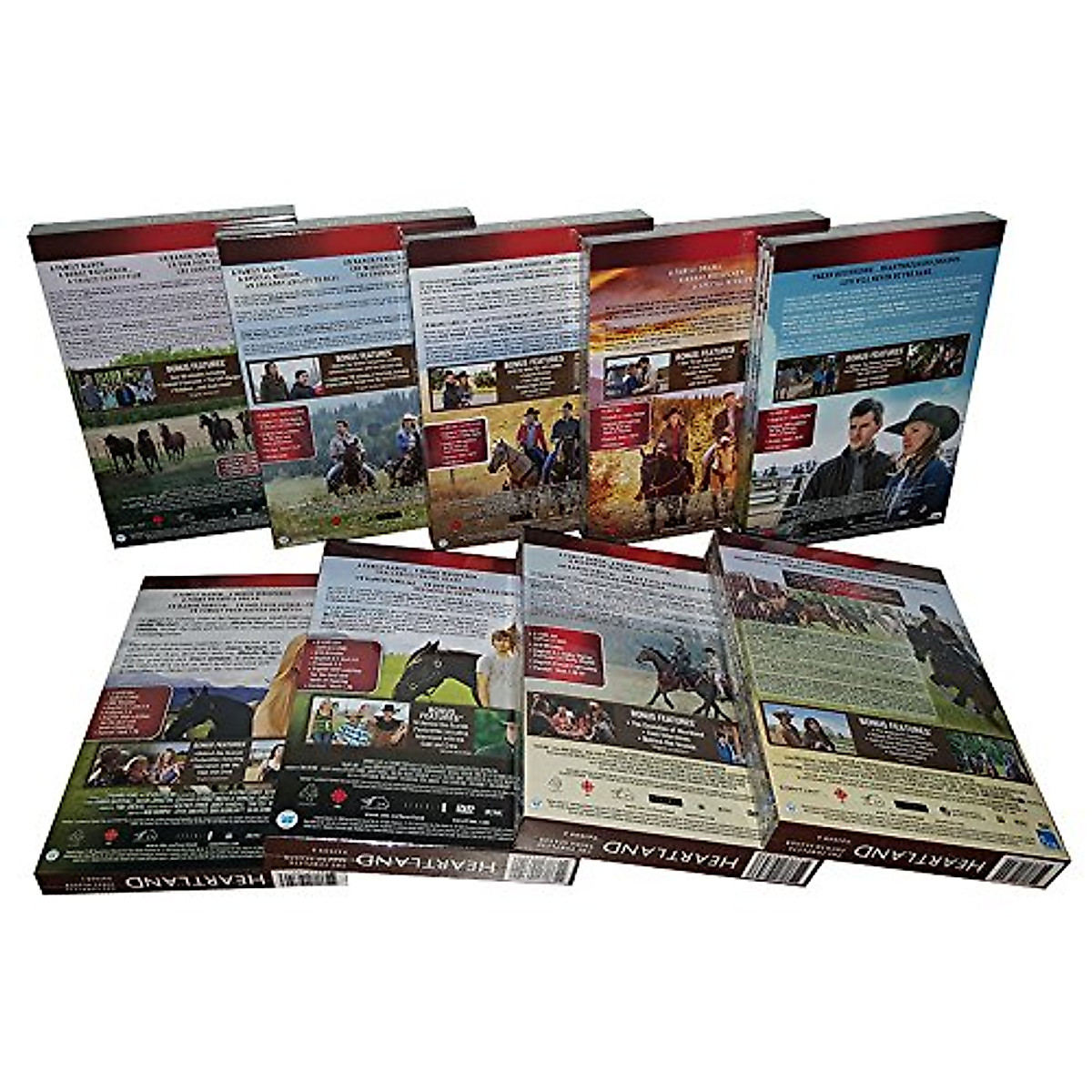 Heartland Complete Series 1-10 DVD Pack Temporada 1,2,3,4,5,6,7,8,9 y 10