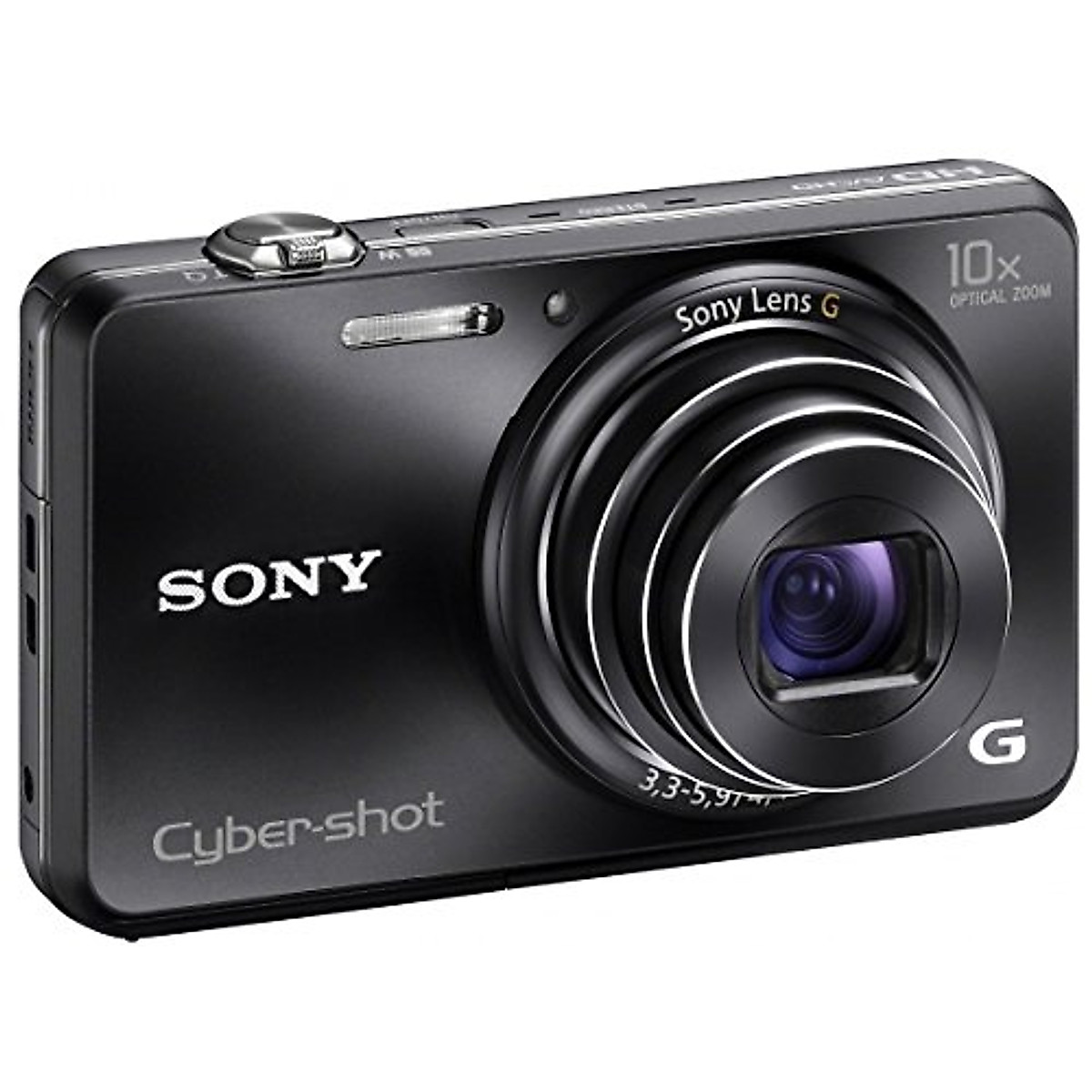Sony Cyber-shot DSC-WX150 18.2 MP Exmor R CMOS Digital Camera with 10x Optical Zoom and 3.0-inch LCD (Black) (2012 Model)