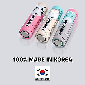 CLEANWRAP Hypermax Cute Character Long-Lasting All-Purpose High-Performance Alkaline AA Batteries (1.5V - 24 Pack) | AA Battery, Double A Batteries, AA Batteries 24 Pack, Batteries AA Size