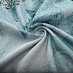 SMIDOW Trendy Summer Tops for Women 2023 Casual Loose Fit Short Sleeve v Neck Shirts Ethnic Style Graphic Tees Blouse