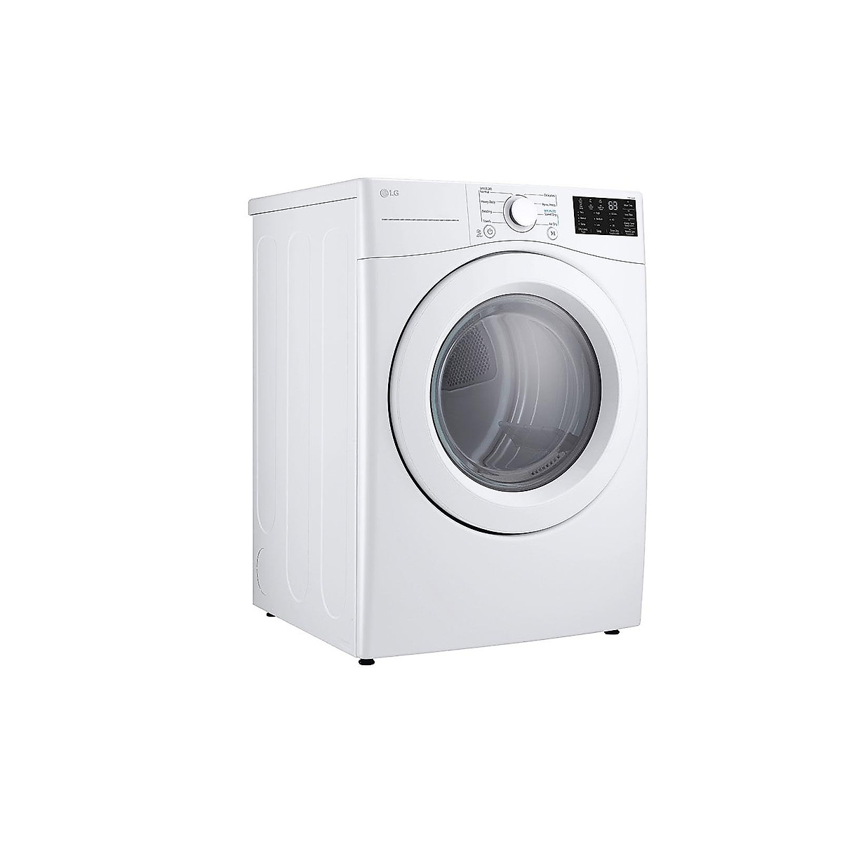 LG DLE3470W 7.4 Cu. Ft. White Ultra Large Capacity Front Load Dryer