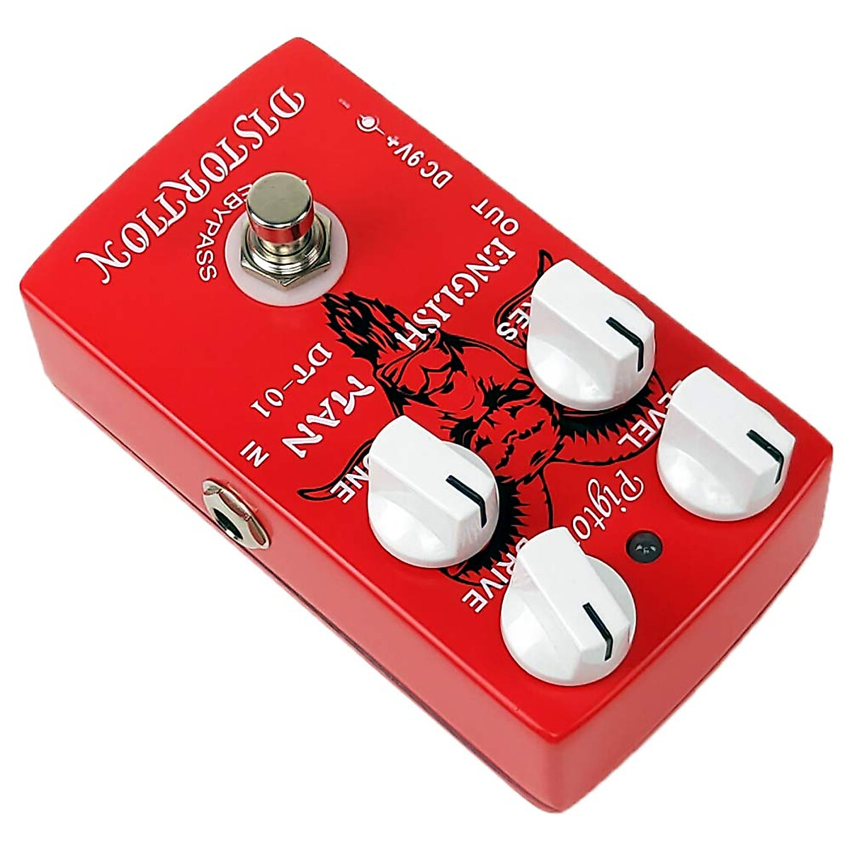 Guitar Effect Pedal Analog Distortion DC 9V True Bypass(US PP-30)