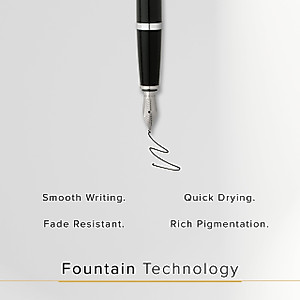 Cross Slim Fountain Pen Refill - Blue/Black