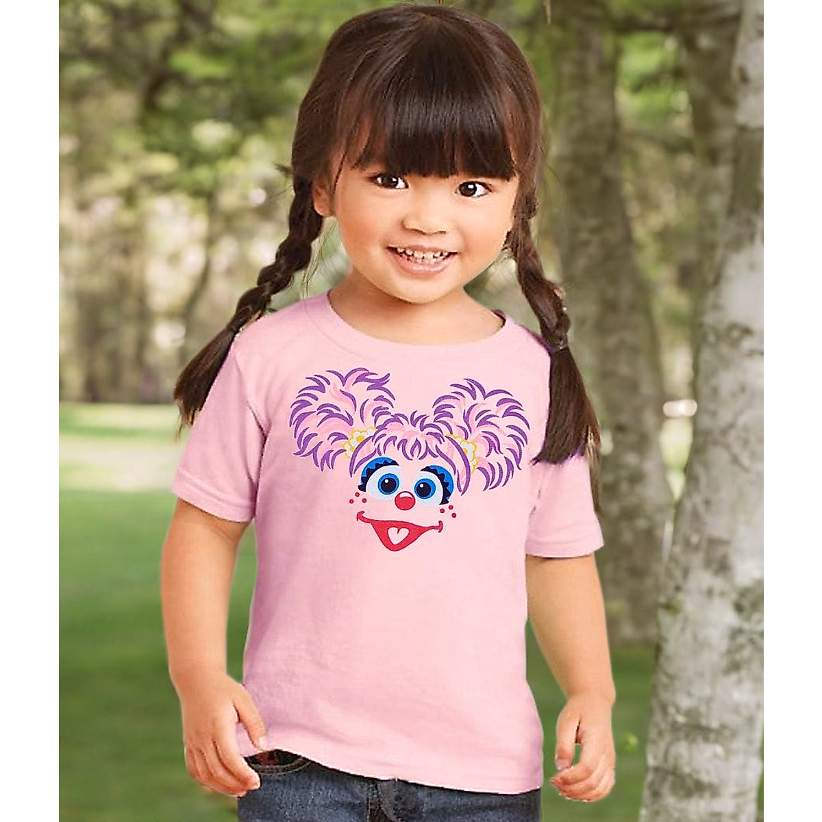 Animation Shops Abby Cadabby Toddler T-Shirt (4T) Pink