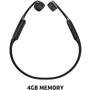 Aftershokz Xtrainerz Bone Conduction MP3 Swimming Headphones with Swim Cap, Sapphire Blue